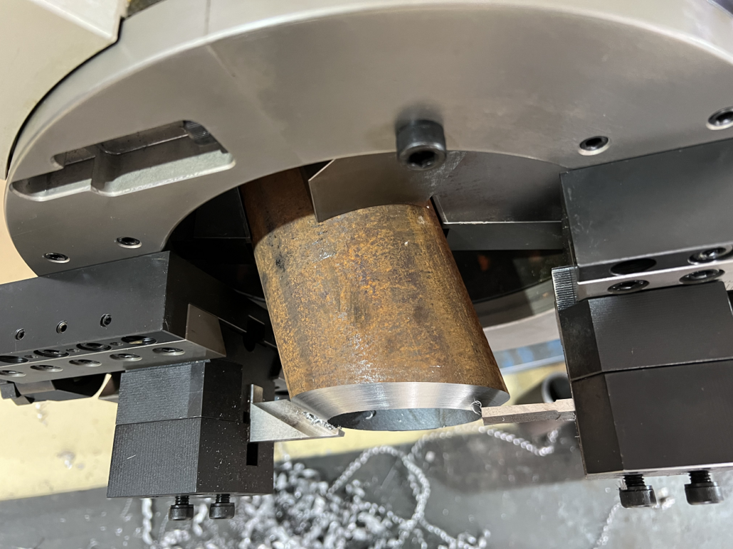 Mitering pipe, Diagonal Cold cutting and beveling - Nodha Industrial